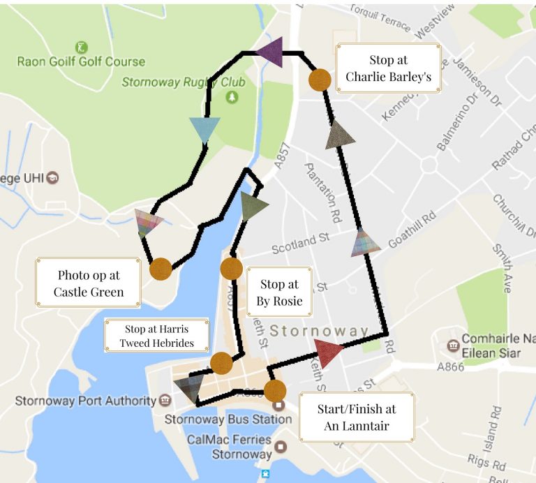Harris Tweed Cycle route - An Lanntair